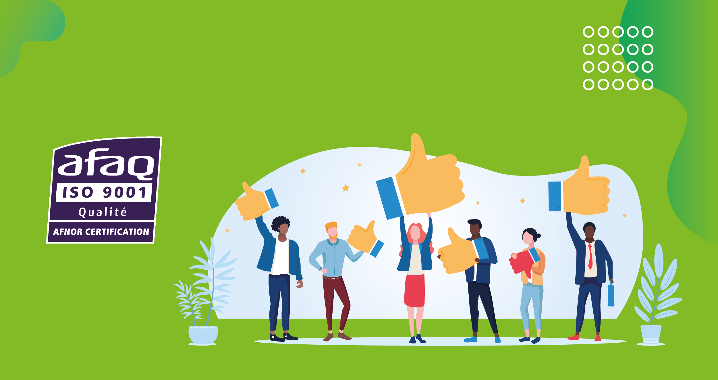 L’AFNOR attribue à OGI la certification ISO 9001 ! - OGI Groupe